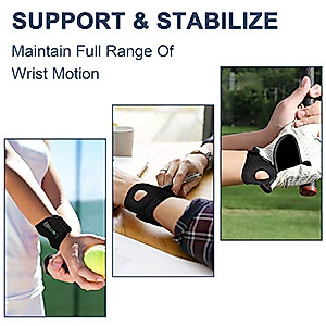 JOMECA Wrist Brace for TFCC Tears, Wrist Band with Ring Pad for Ulnar Sided Wrist Pain, Carpal Tunnel Arthritis, DRUJ Instability, Support Repetitive Wrist Use Injury, Fit Right & Left Hand (S/M)