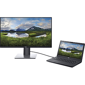 Dell P2719H 27" 16:9 IPS Monitor + Display Port Cable + HDMI Cable + USB 3.0 Cable + Microfiber Cleaning Cloth Monitor Bundle