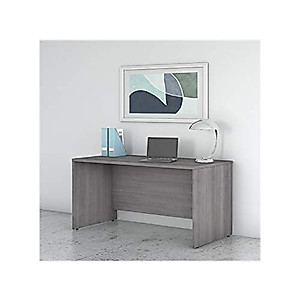 Bush Business Furniture Studio C Collection Desk Shell, Platinum Gray