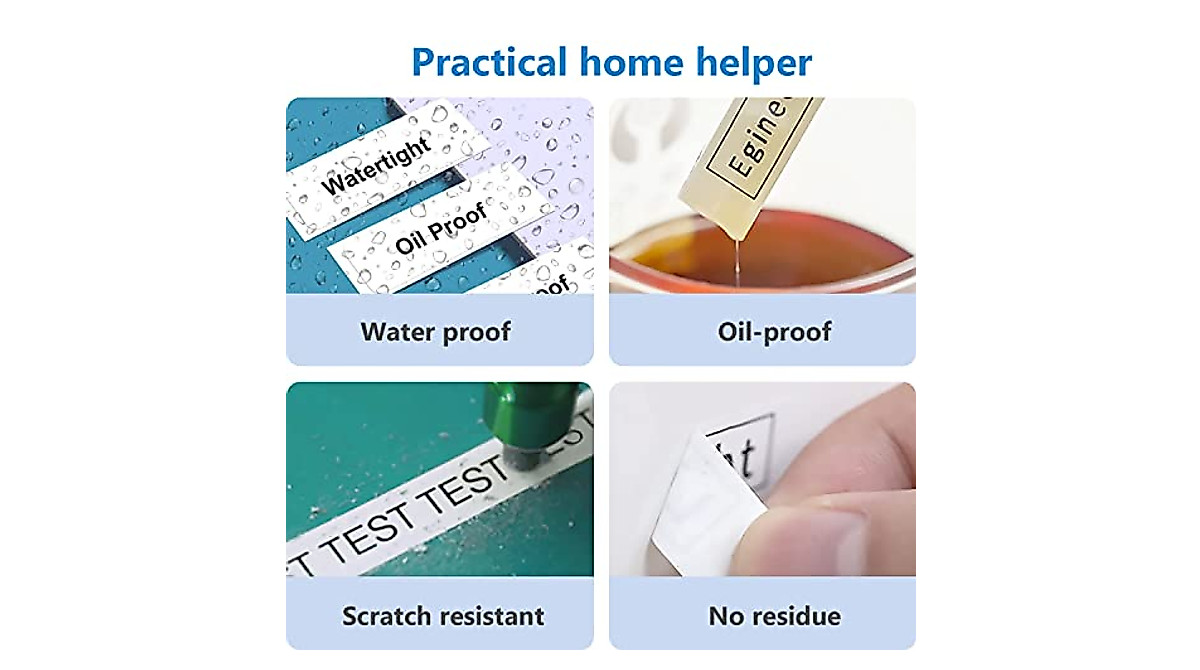 Portable Bluetooth Label Maker with Tape - iLabel App Compatible