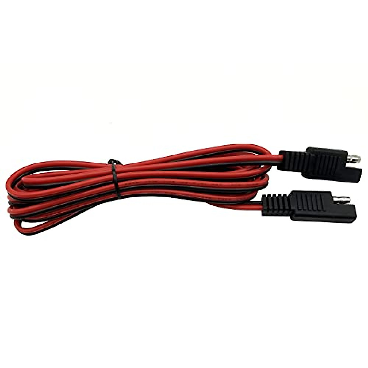 Halokny SAE Extension Cable, 18AWG SAE to SAE Connector Quick Disconnect Wire Harness, Solar Panel Extension Cable 6Ft/2M