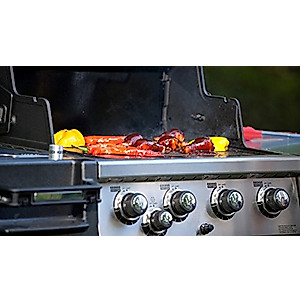 COOKINA Barbecue Reusable and Non-Stick Grilling Sheet, 1 EA, Black