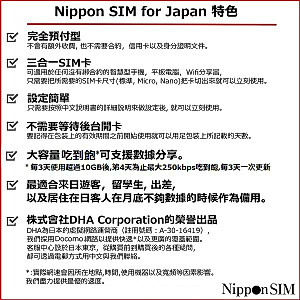 Nippon SIM for Japan (Unlimited* Edition) 33days 4G-LTE Data Docomo Network, Genuine Docomo 3-in-1 Data SIM (No Voice/SMS) Supports tethering, Japan Local Supports, 短期帰国・短期来日最適 メーカーサポートより安心
