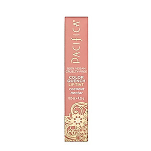 Pacifica Beauty Color Quench Lip Tint - Coconut Nectar, 0.15 Ounce