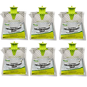 RESCUE! Disposable Summer Yellowjacket Trap - West of The Rockies - 6 Traps