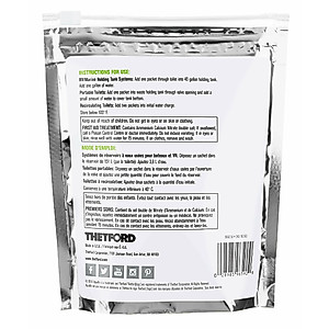 Thetford AquaBio 96590 RV Holding Tank Treatment Citrus Twist Scent, Formaldehyde Free 16 Count Toss-Ins