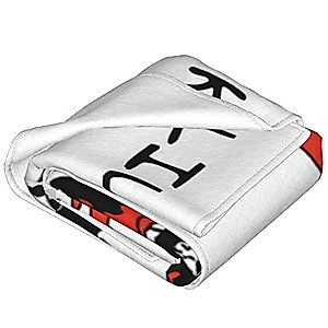 Lil Darkie Blanket Flannel Fleece Soft Warm Throw Blankets for Bed Sofa Chair Dorm 80"X60"