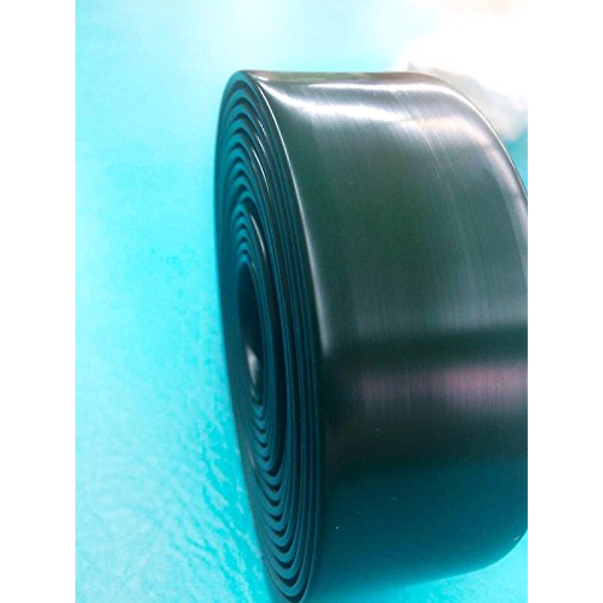 Dark Green 2" Wide 20' Length Chair Vinyl Strap Strapping for Patio Lawn Garden Outdoor Furniture Matte Finish Color