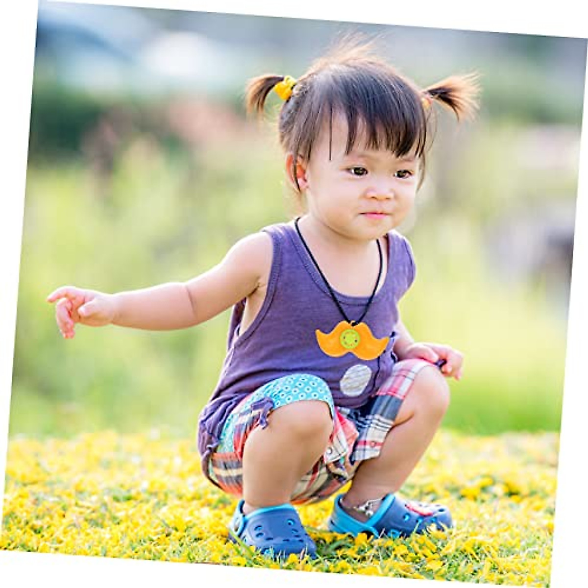 LABRIMP 50pcs Stocking Shape Stuffers Beard Lip Favors Kids Educational Maker Color Bulk Party Toy Cartoon Whistles Mustache Noise Shaped Plastic Favorsrandom Christmas Goodie Whistle