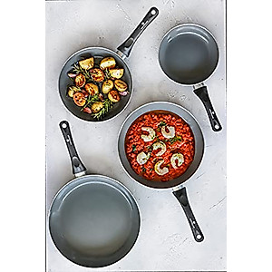 Master Class Can-to-Pan Ceramic Eco Non-Stick Frying Pan, Made from 70 % Recycled Aluminium, 28 cm