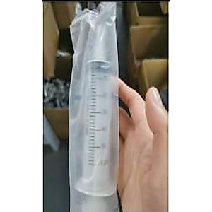 Med Chalet EXELint Disposable Syringe, Sterile Single Pack, 50 ml to 60 ml Medical Grade Catheter Tip, J1