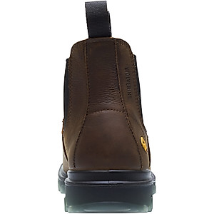 Wolverine Men's I-90 Waterproof Composite-Toe Romeo Slip-On Boot, Sudan Brown, 9.5 M US