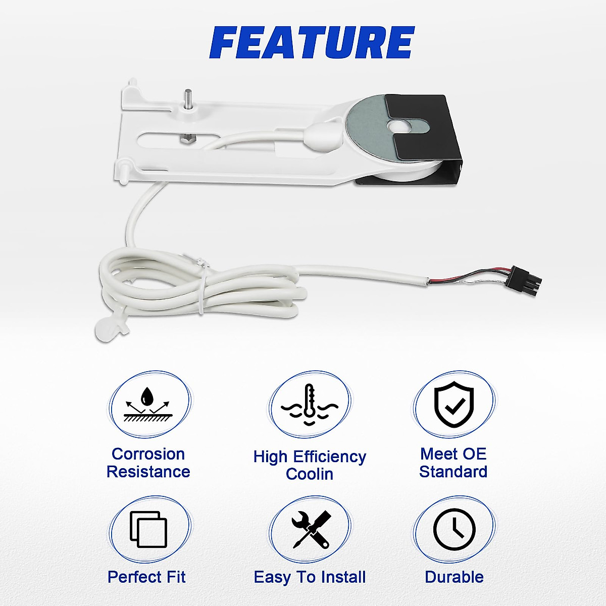 AUTOBABA 000008660 Ice Thickness Probe Assembly Compatible with Manitowoc Indigo Series Ice Machine Ice Machine Parts for Manitowoc 8660 Ice Thickness Control