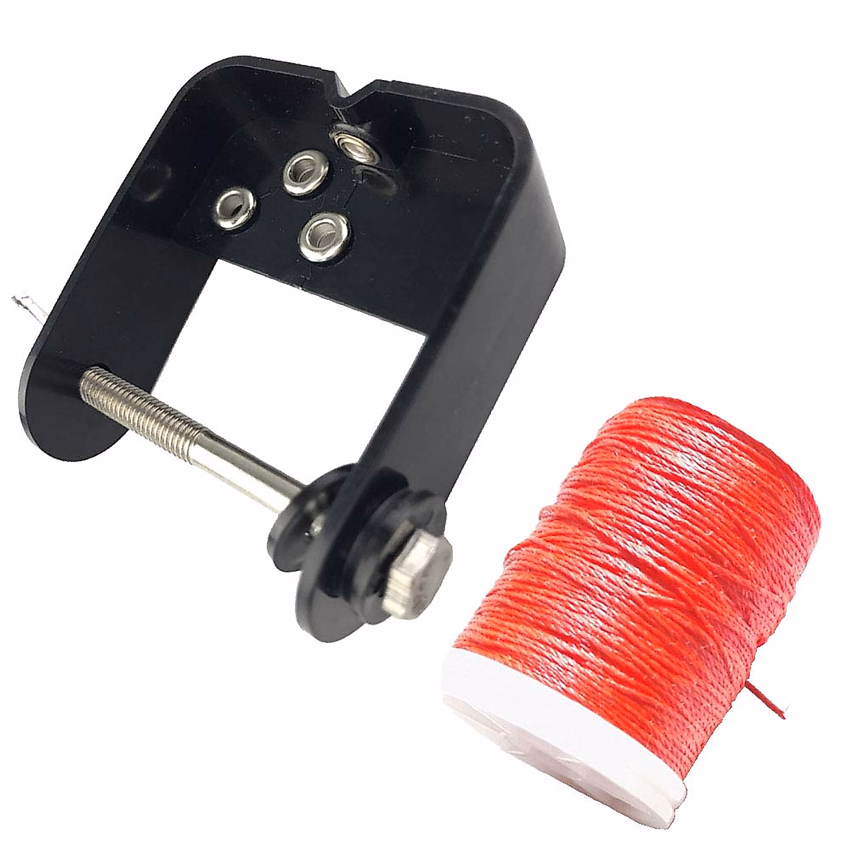 AMEYXGS Archery Bow Strings Server Bow String Serving Jig Tool Hunting Accessories with Bowstring Serving Materials for Recurve Bow String Wire (type4)