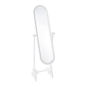 ARTIBETTER 2 Sets Miniature Standing Dressing Mirror Miniatures Dolls House Mirror for Dollhouse DIY Craft Bedroom Furniture