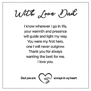 Sentimental Gift for Dad On Father's Day Christmas, Birthday- with Love Dad Softly Said Blanket