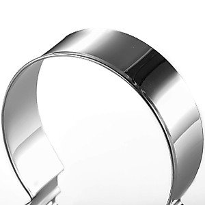 Christmas Winter Snow Globe Cookie Cutter Set - 3 Pieces In Graduated Size - Stainless Steel