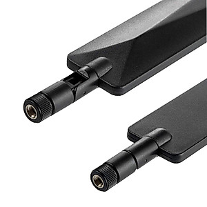 RP-SMA Male 9dBi 3G 4G LTE Cellular Trail Camera Long Range Antenna (Pack of 2) Compatible with Spypoint Micro Dark Link S EVO Tactacam Stealth Cam