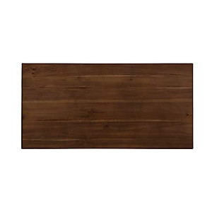 Linon 42 inch Height Pub Claridge Table, Rustic Brown Bar