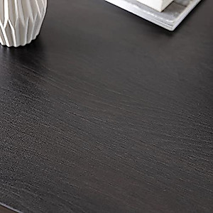 ZINUS Jennifer 55 Inch Black Frame Desk / Computer Workstation / Office Desk / Easy Assembly, Deep Espresso