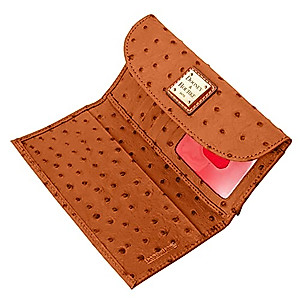 Dooney & Bourke Ostrich Continental Clutch Wallet