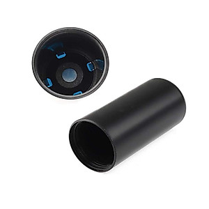 4pcs Microphones Battery Cover Mic Battery Screw on Cover Cover mic cover, sleeve,mic stand cup holder for /4SLX24/ /PG58/ (Blue)