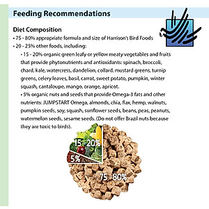 Harrison's Bird Foods High Potency Coarse 5lb Certified Organic Formula