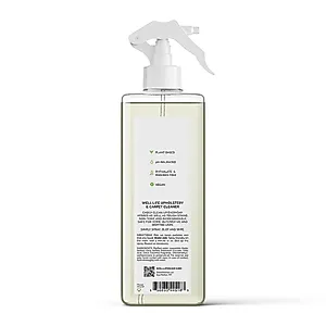 Well Life Plant-Based Upholstery & Carpet Cleaner - Cleans Daily Dirt, Grime, Great for Dog and Cat Owners, Homes with Small Children