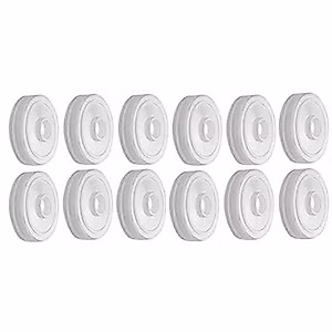 15 12-PACK DRIPPER INSERT ORIFICE REDUCERS FOR HOT SAUCE BOTTLES - 5 & 10 OZ WOOZY BOTTLES (LDPE 24/400)