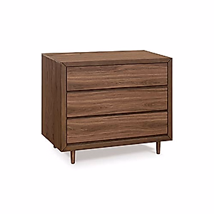Ubabub Nifty 3-Drawer Assembled Dresser in Walnut