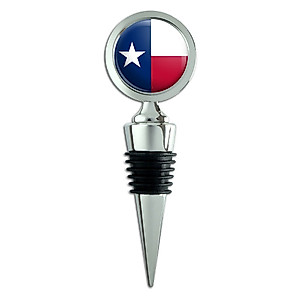 Texas State Flag Wine Bottle Stopper