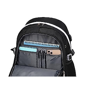 Wadirum Cute Laptop Backpack for Girl Fashion College Bag Women Backpack Purse Black