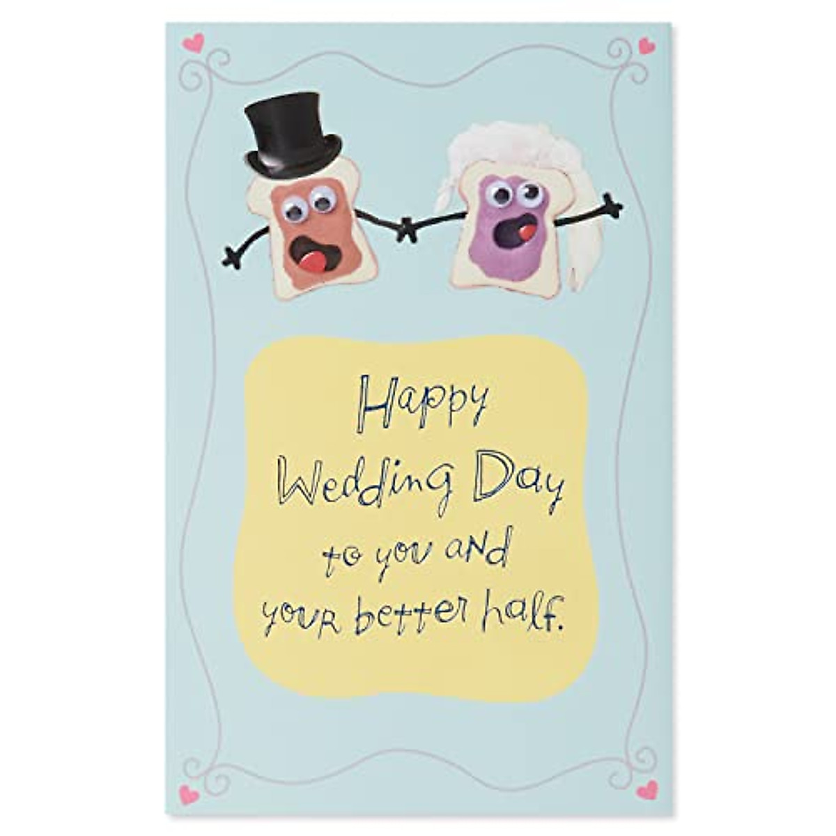 American Greetings Funny Wedding Card for Couple (Peanut Butter and Jelly)