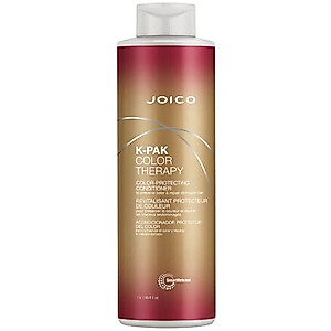 K-PAK Color Therapy Color-Protecting Conditioner | For Color-Treated Hair | Boost Shine & Elasticity | Repair Breakage | Rebuild Damaged Hair | With Keratin & Argan Oil | 33.8 Fl Oz