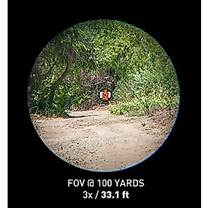 Monstrum P330-B Marksman 3X Prism Scope | Circle Dot Reticle