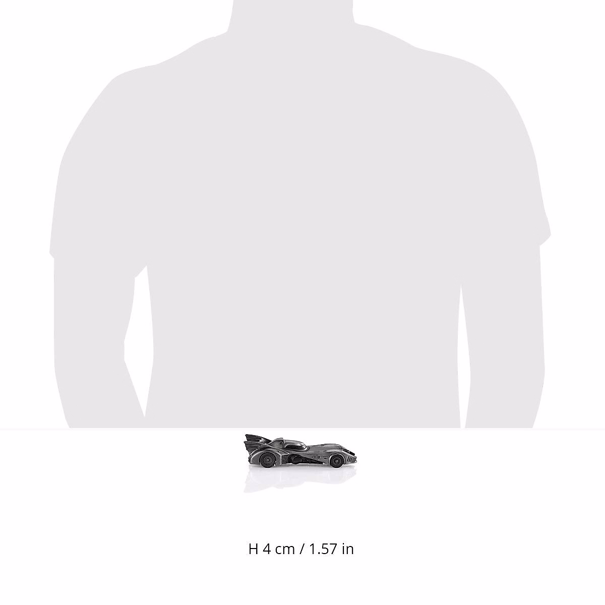 Royal Selangor Hand Finished DC Collection Pewter Batman Batmobile Figurine Gift