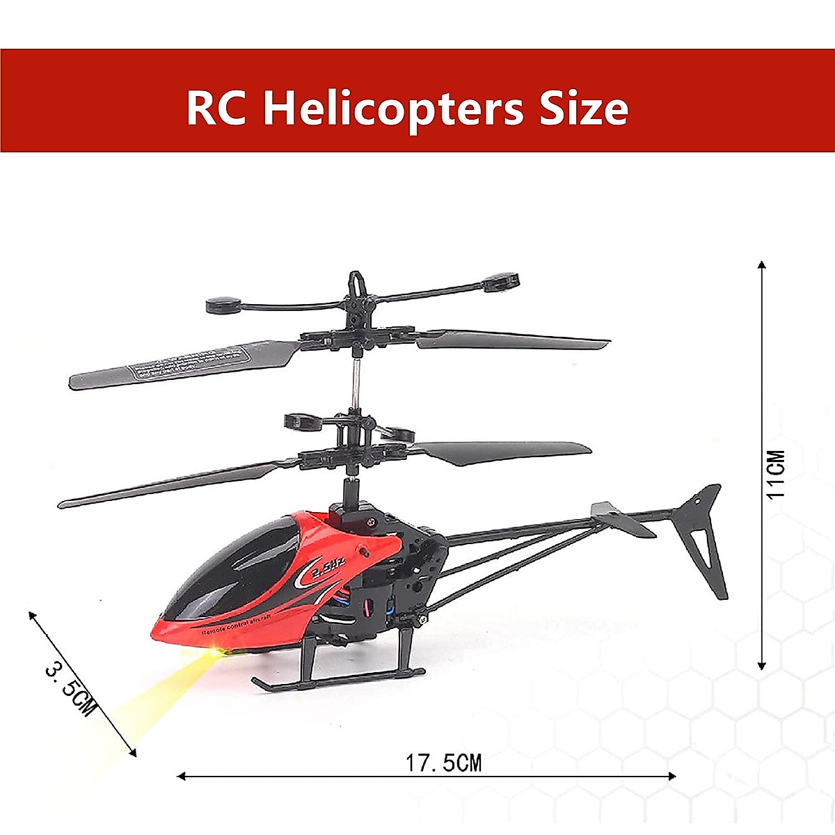 Remote Control Helicopter, 2-Channel RC Helicopter Toys for Kids, 2.4 GHz High and Low 2 Speed Up and Down Flying Remote Helicopter Toy Gift，Mini Helicopter is Suitable for Boys, Kid, and Beginner