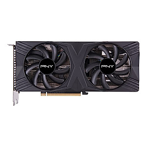 PNY GeForce RTX™ 4060 Ti 8GB Verto™ Dual Fan Graphics Card DLSS 3 (128-bit, PCIe 4.0, GDDR6, HDMI/DisplayPort, Supports 4k, 2 Slot)