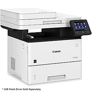 Canon imageCLASS D1620B All-in-One Wireless Monochrome Laser Printer - Print Scan Copy - 45 ppm, 600 x 600 dpi, 5" Touch Panel, 1GB Memory, 8.5" x 14", Auto 2-Sided Printing, 50-Sheet ADF, Ethernet