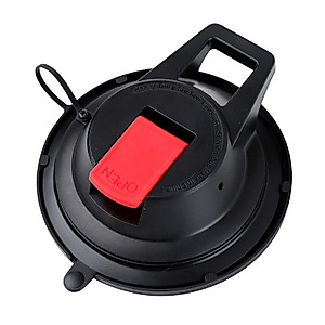 2 Pcs Heavy Duty Suction Cup Anchor Multipurpose Suction Cup Tie Down Suction Cup Anchor Hook for Camping Trap Car Awning Home Kitchen or Dogs