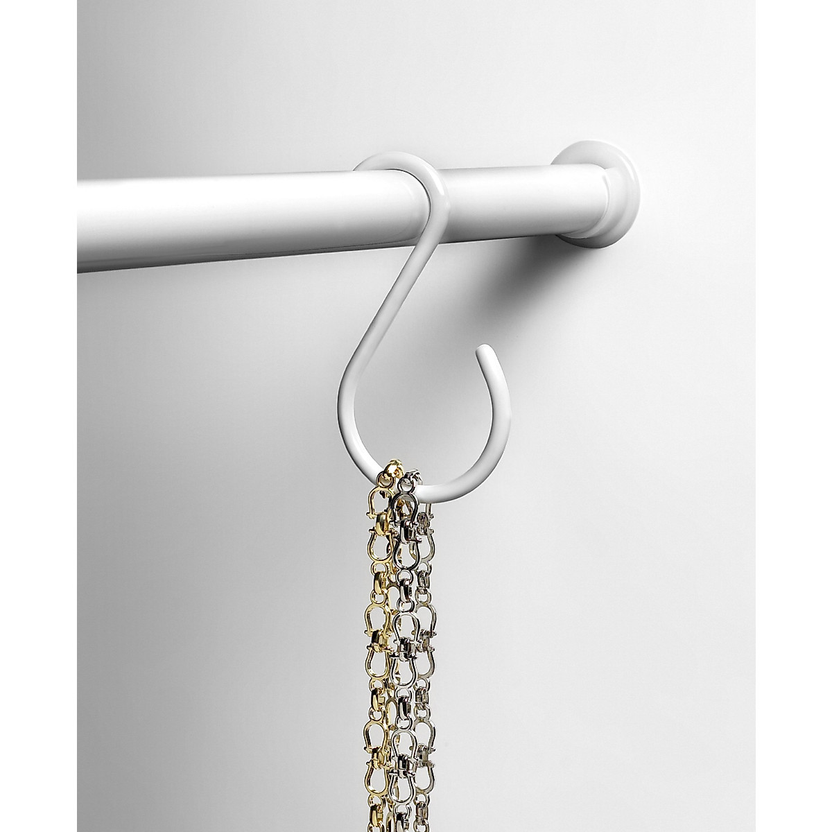 Spectrum Diversified Closet Rod Hook, White