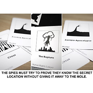 Clarendon Games The Mole Party Game - Card Games