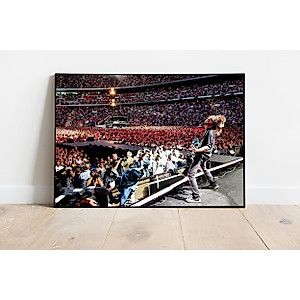 Dave Grohl Poster 13x19 Inches | Ready to Frame for Office, Living Room, Dorm | Foo Fighters | Nirvana