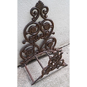UD Fancy Iron Garden Hose Holder Wall Hose Hanger Reel