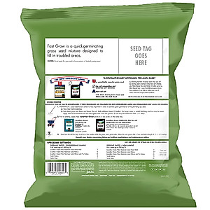 Jonathan Green (10820) Fast Grow Grass Seed - Cool Season Lawn Seed (3 lb)