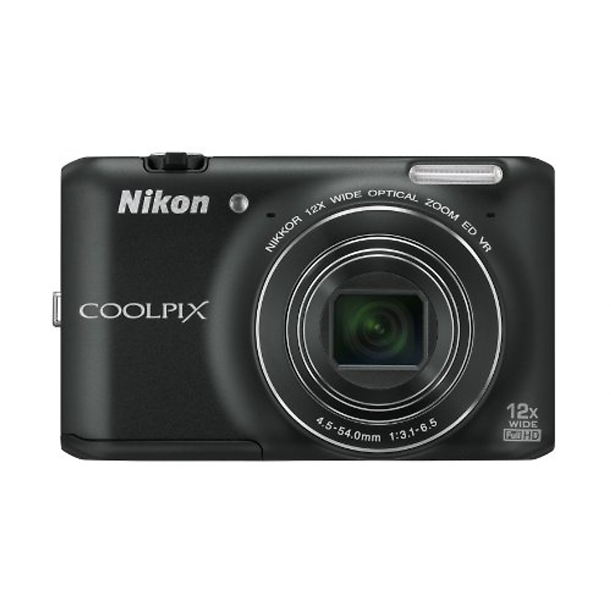 Nikon COOLPIX S6400 16 MP Digital Camera with 12x Optical Zoom and 3-inch LCD (Black) (OLD MODEL)