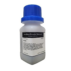 Iron Metal Powder Hydrogen Reduced 100g -325 Mesh Ultra Fine