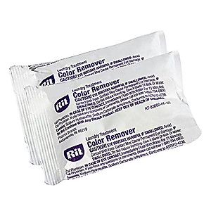 Pack of 2 Rit Dye Laundry Treatment Color Remover