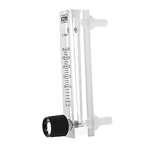GLEAVI Barometer Air Flow Meter Regulator Argon Tube Flowmeter Control Valve for Gas Meter Flow Meter for Argon Gas Air Flow Tool Air Flow Control Valve Adjustable Gas Flowmeter Brass