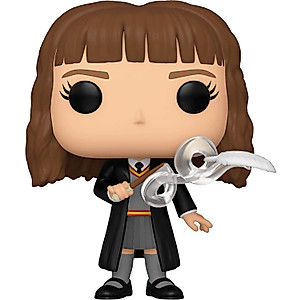 HARRY POTTER - Hermione Granger with Feather Funko Pop! Vinyl Figure (Bundled with Compatible Pop Box Protector Case)